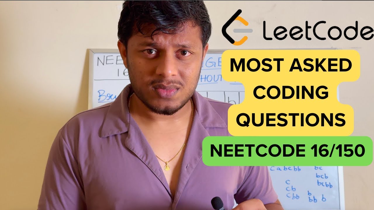 Longest Substring Without Repeating Characters(LeetCode 3) | Neetcode 16 / 150 | Bharath Chandra ...