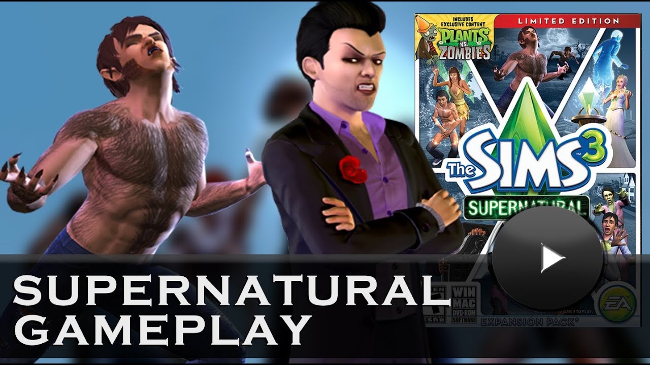 The Sims 3 Supernatural Gameplay - YouTube