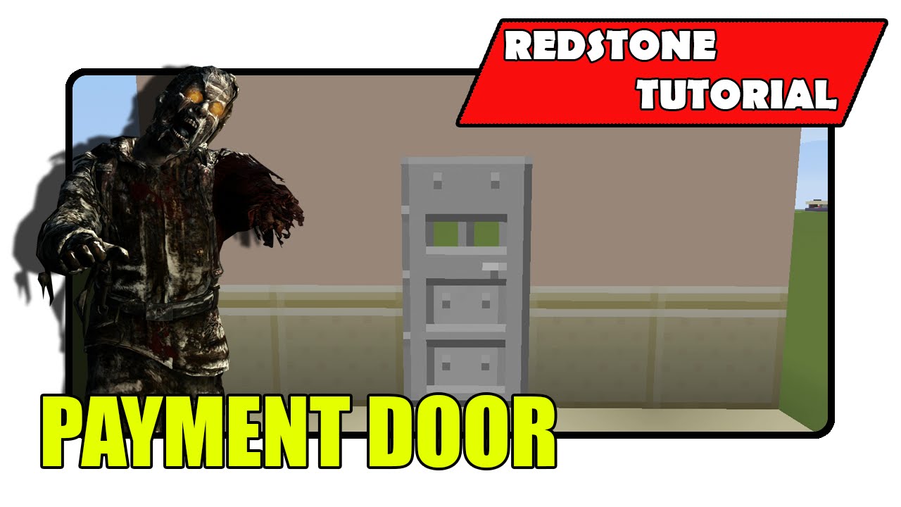 Payment Door [Simple No Reset] (Minecraft Xbox TU22/PlayStation CU8 ...