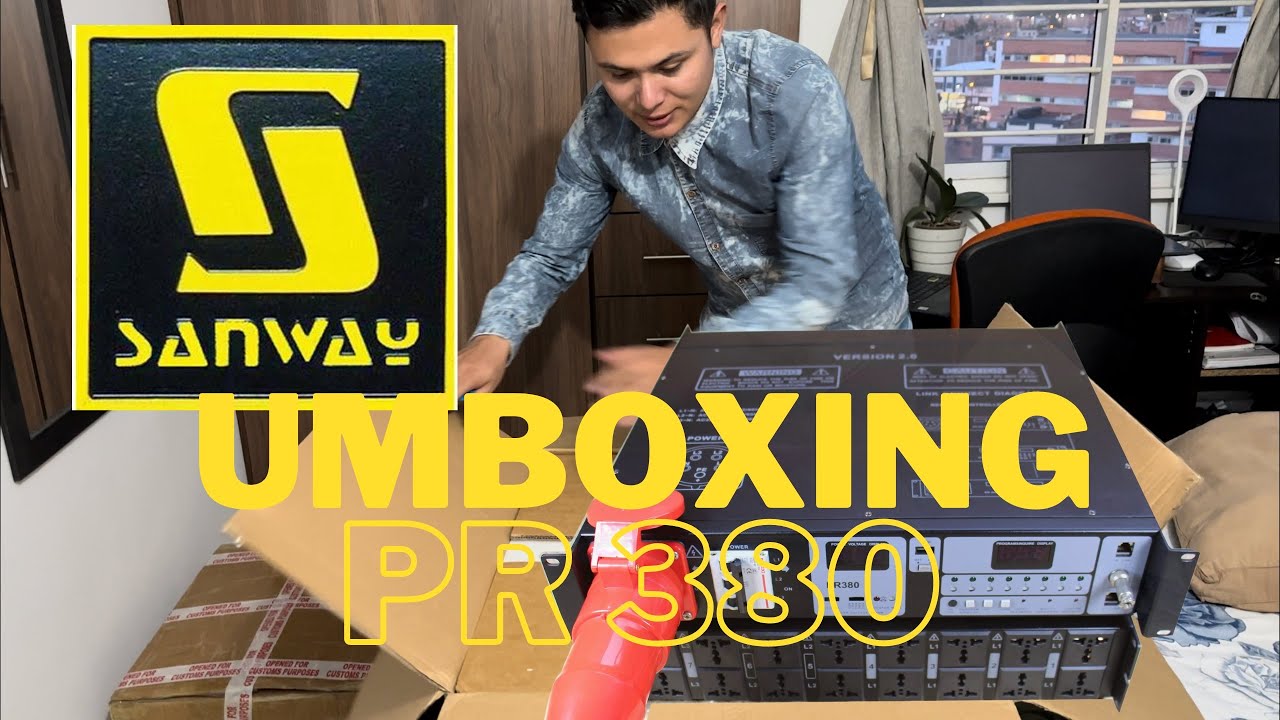 Centro de Carga Sanway PR380 - Distro / Unboxing 🇨🇴 - YouTube
