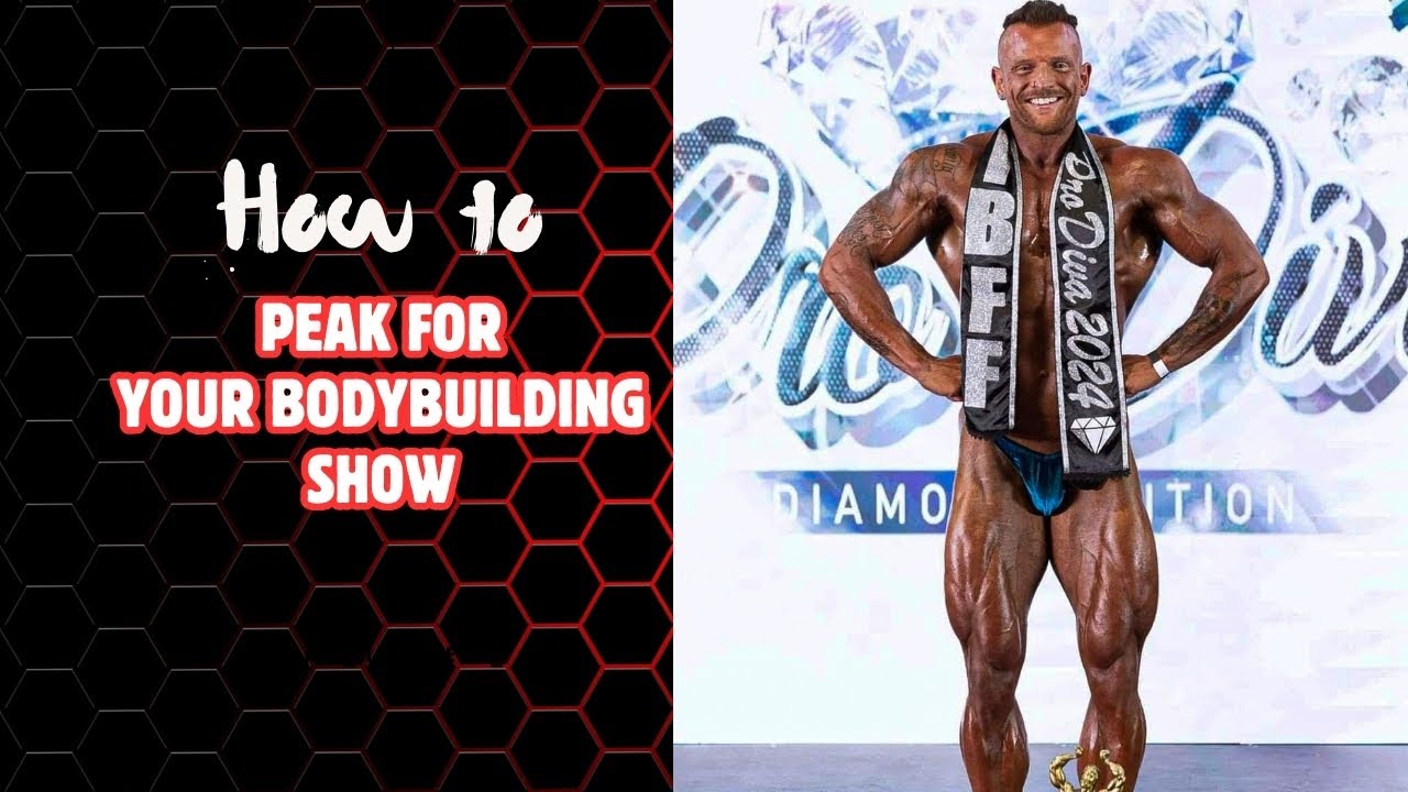 Secrets to Bodybuilding Show Peak + Raw Training Footage - YouTube