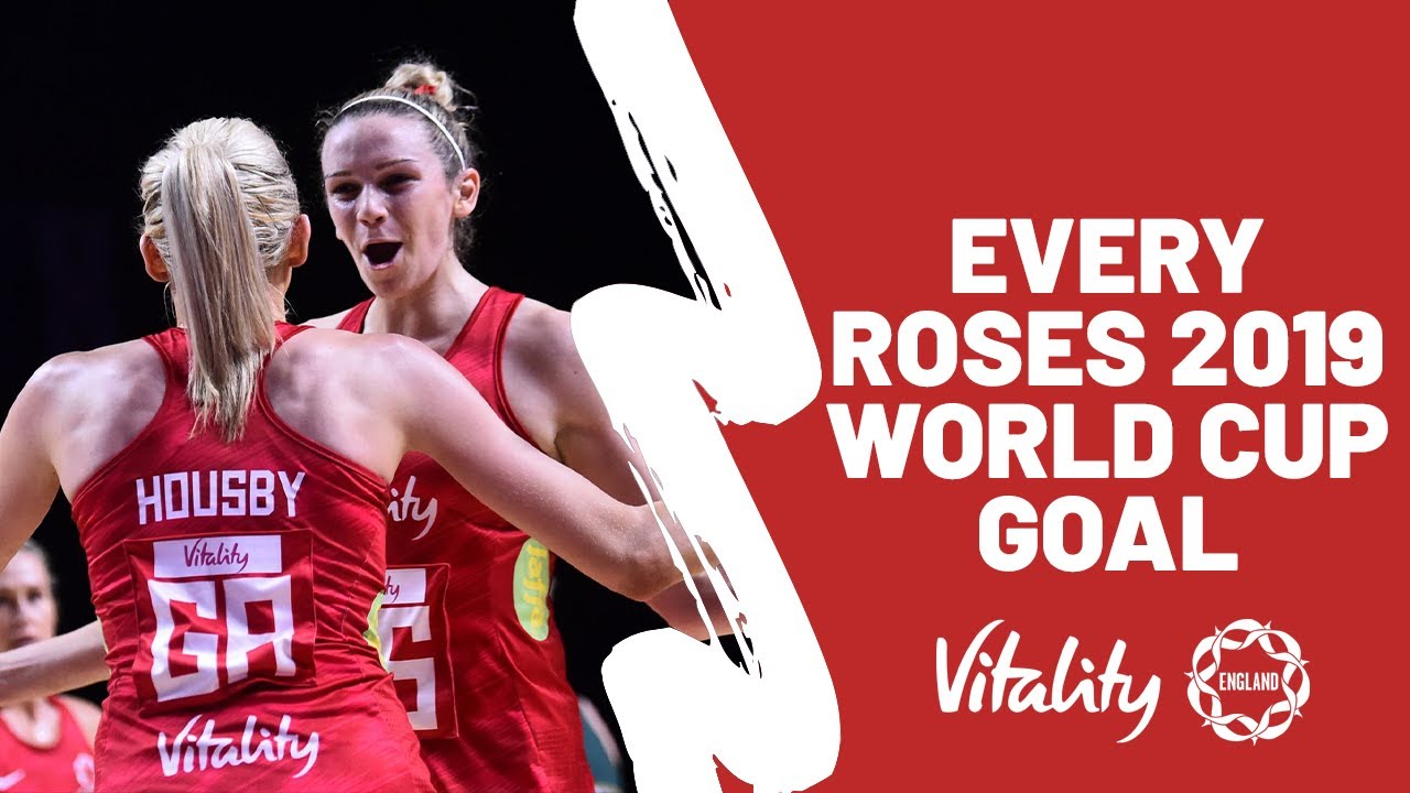 All 513 Vitality Roses goals scored at the Vitality Netball World Cup ...