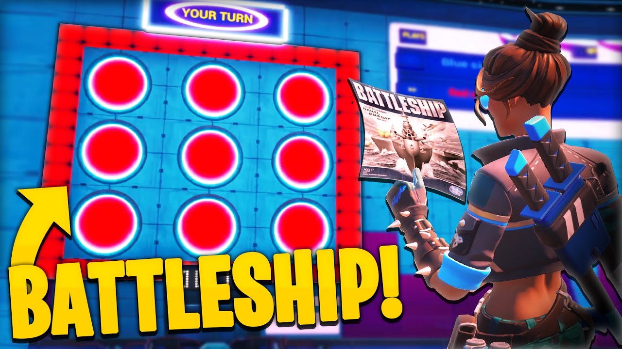 Fortnite BATTLESHIP Mini-Game! | Fortnite: Creative - YouTube