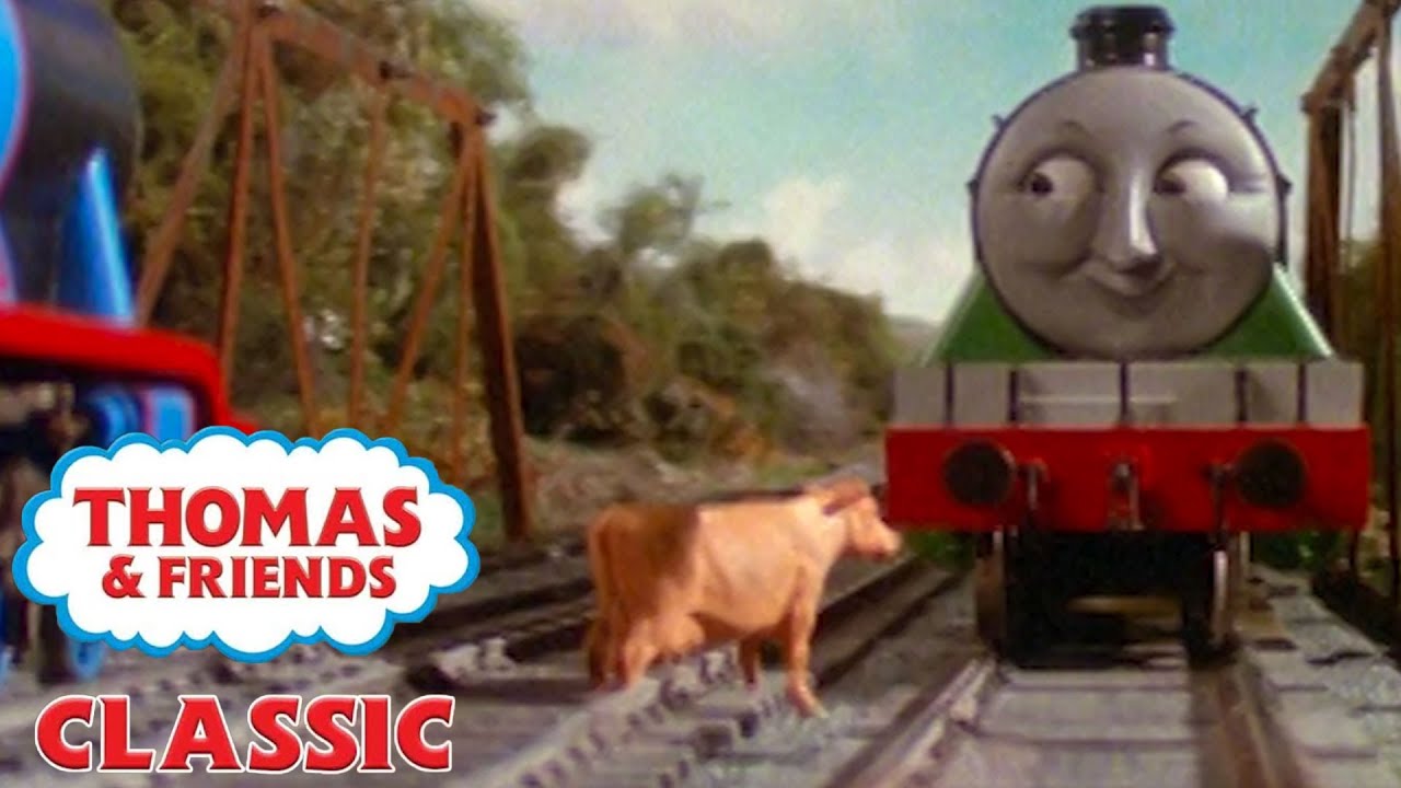 Cow on The Tracks | Kids Cartoon | Thomas & Friends - Official Channel ...