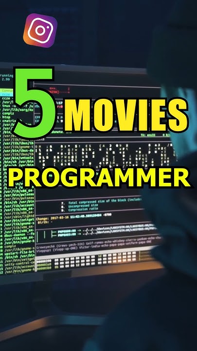 5 Movies Every Programmer You Should Must Watch ?#cybersecurity #cyberhack #chatgpt #coding # ...