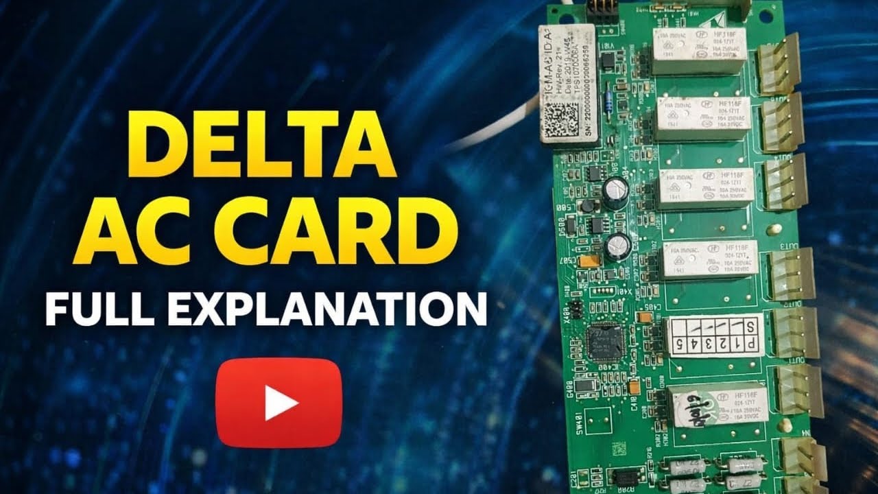 Delta ac card ke bare me full video - YouTube