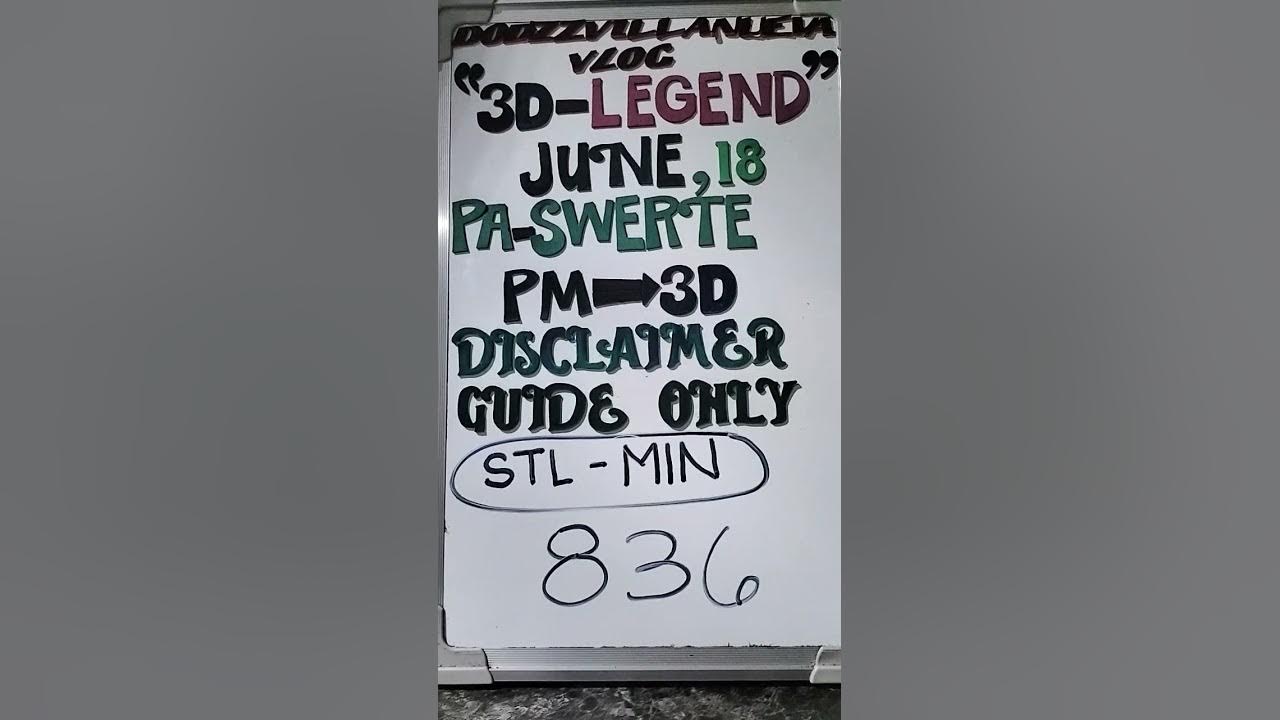 JUNE, 18, 2023 STL MIN / VIS ALL DRAWS - YouTube