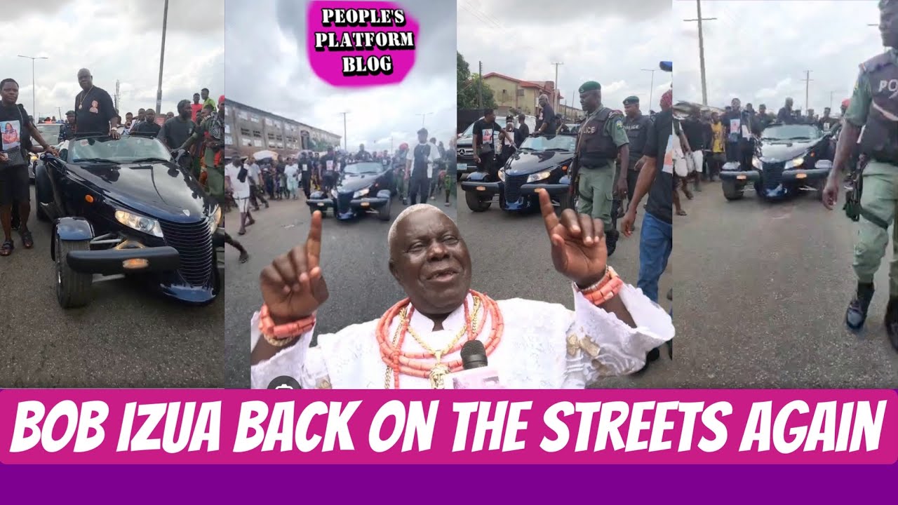 WAHALA] CHIEF BOB IZUA BACK ON THE STREET AGAIN IN BENIN CITY - YouTube
