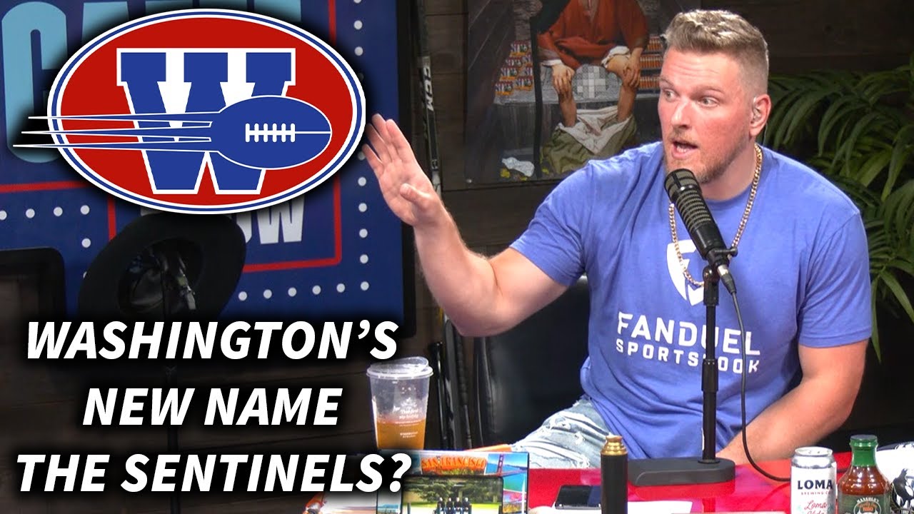 Pat McAfee Reacts To "DC Sentinels" Potentially Becoming Washington's ...