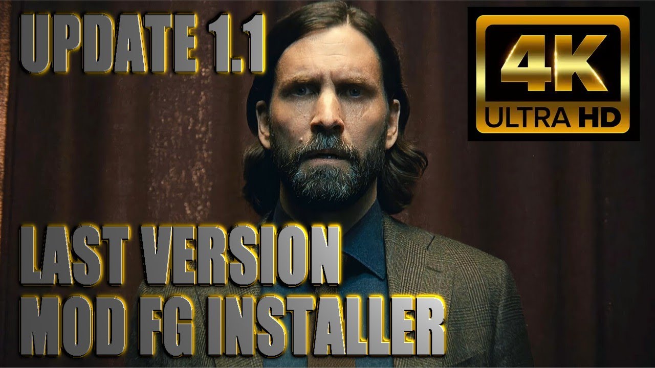 ALAN WAKE II UPDATE (LAST) 1.1 MOD FRAME GENERATION INSTALLER - YouTube
