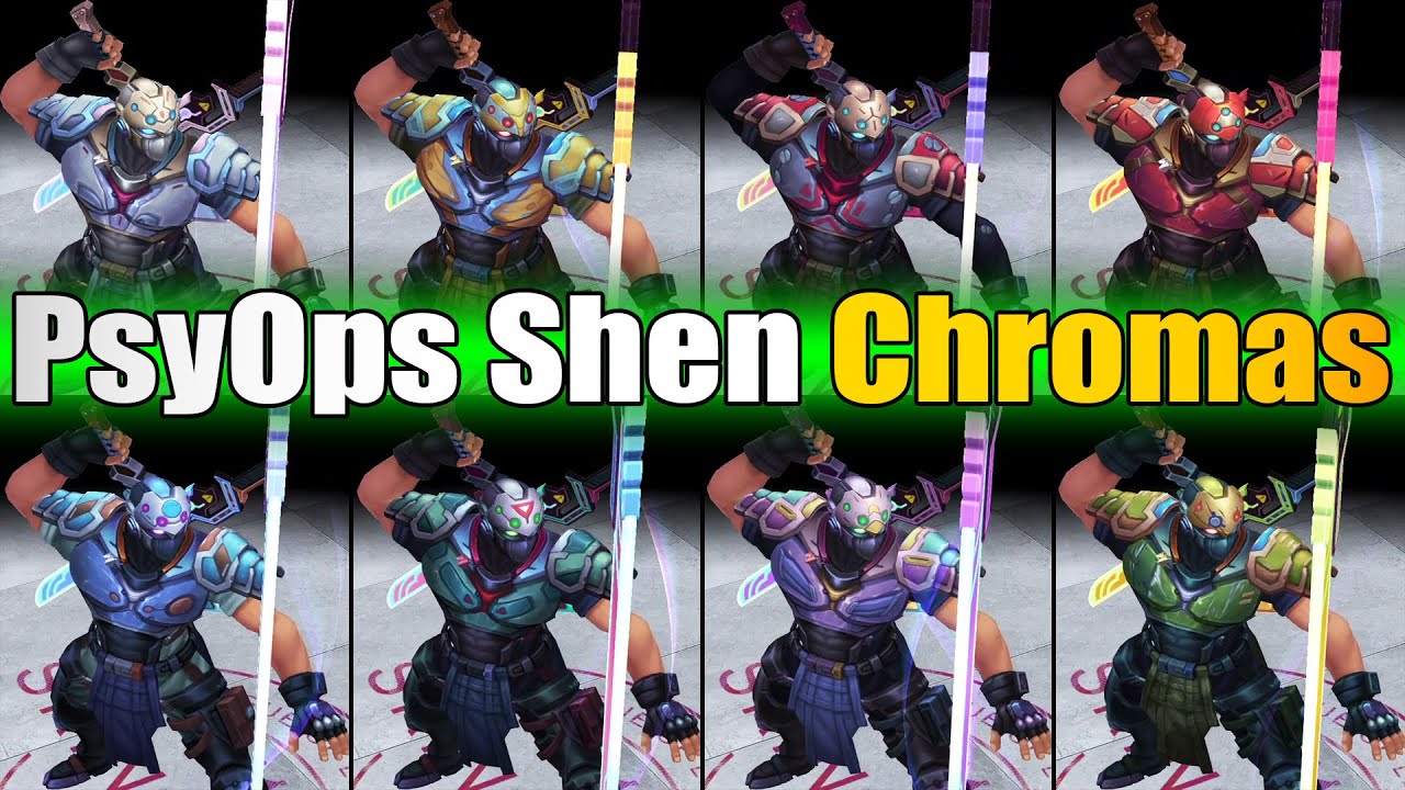 Psy Ops Shen Chroma 2020 - YouTube