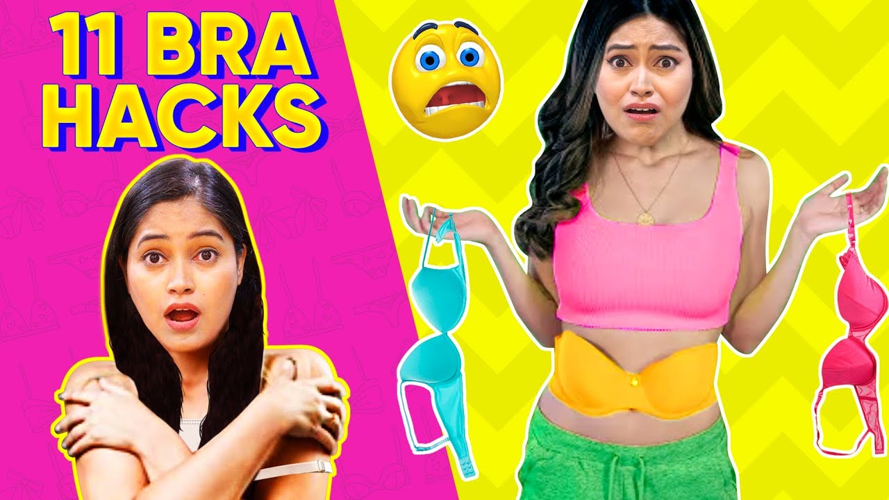 11 Useful Bra Hacks अगर ब्रा पहनते हो तो ये video जरूर देखें Life ...