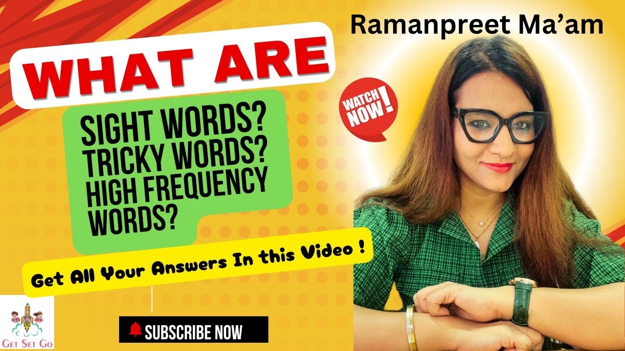 What are sight words | How to teach sight words? What are tricky words ...