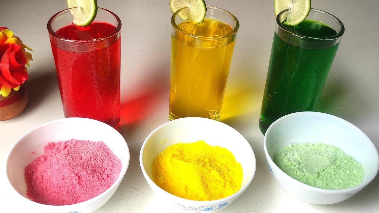 3 Flavor Instant Tang at Home ll How To Make Homemade 3 Flavor Tang ...