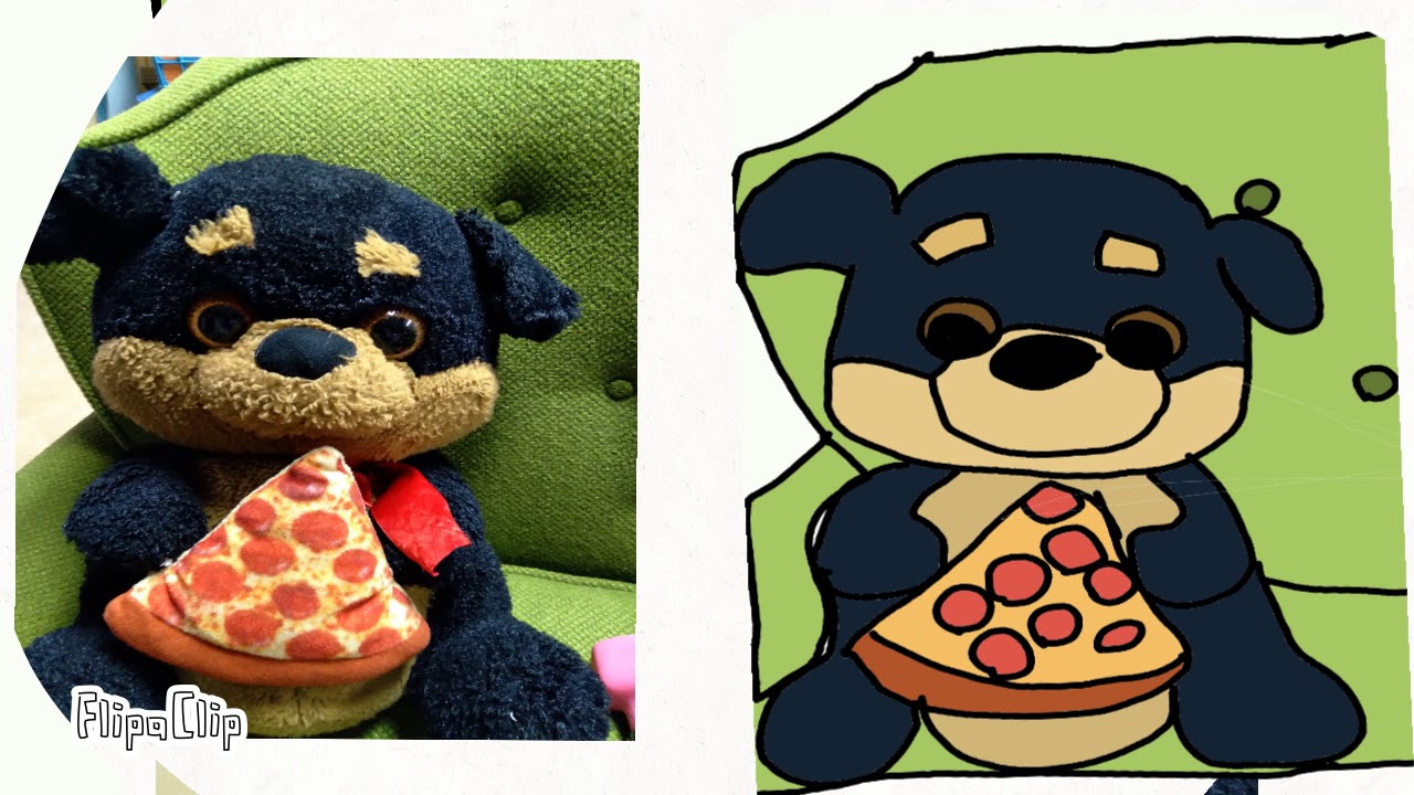 IRL to cartoon stuffed animal dog should I make this a series? - YouTube