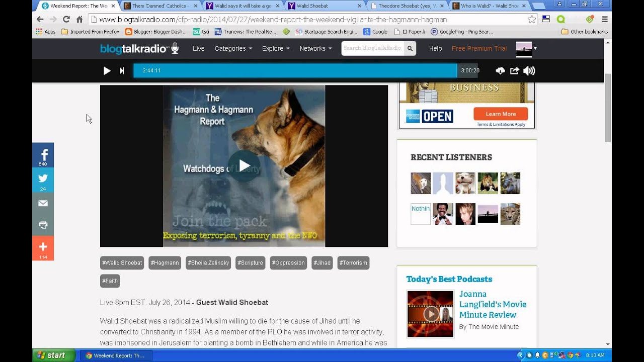 Walid and Theodore Shoebat Catholic Connection - YouTube