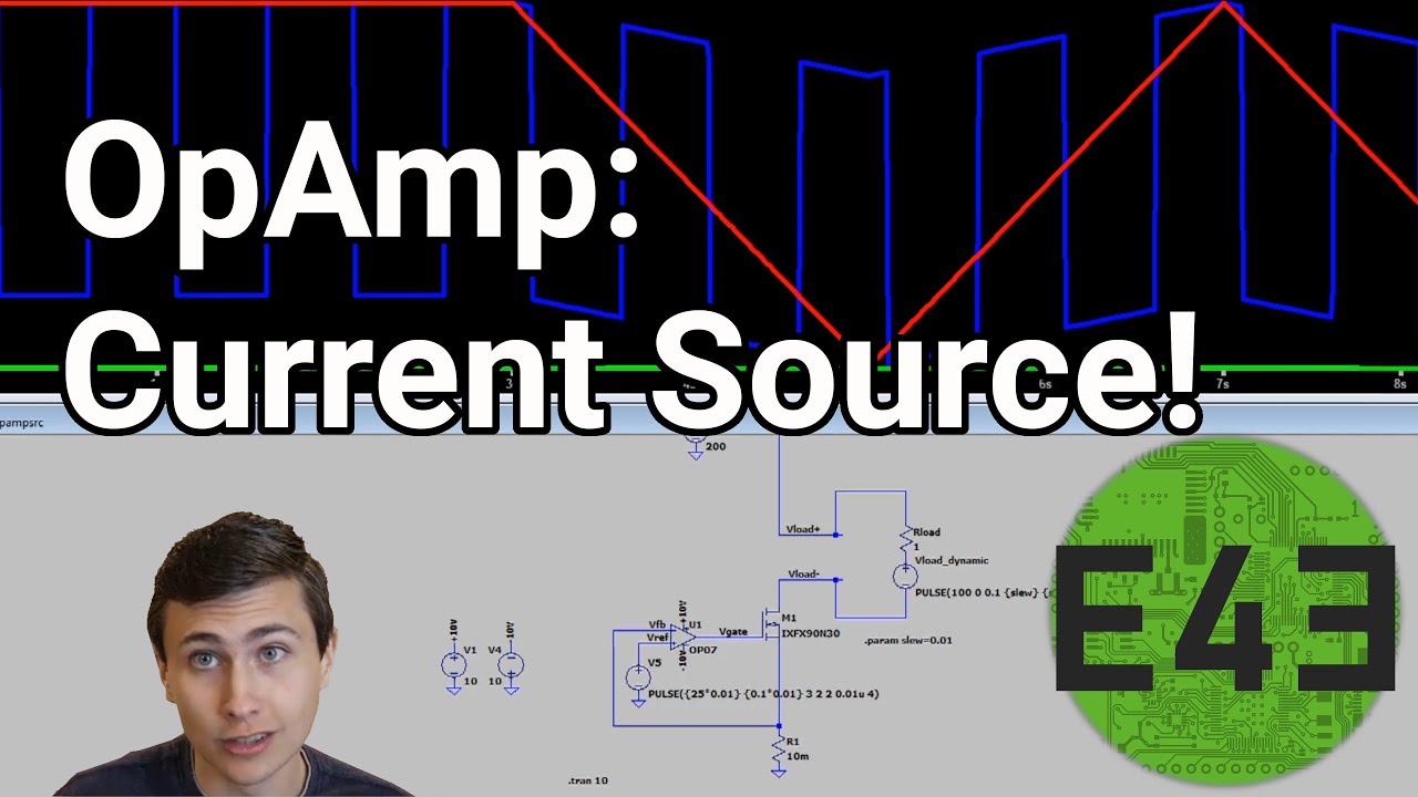 Building a Current Source with an OpAmp! - YouTube