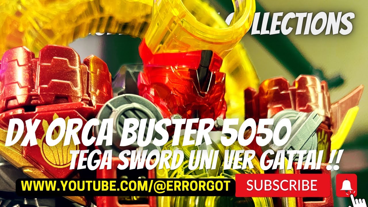 DX Orca Buster 5050 + Tega Sword Uni Ver, gradually increase the ...