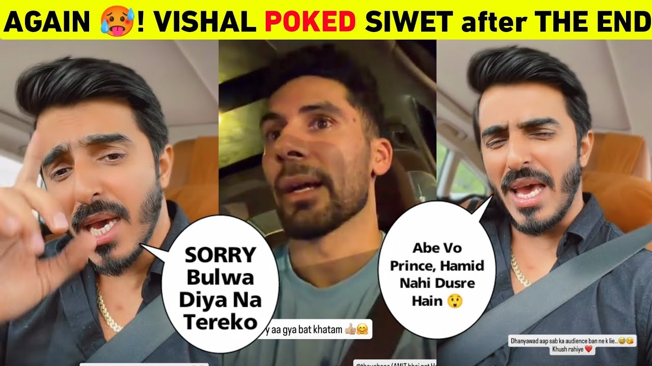 AGAIN! Vishal Singh Poked Siwet Tomar - It's Hamid Or Prince Narula In ...