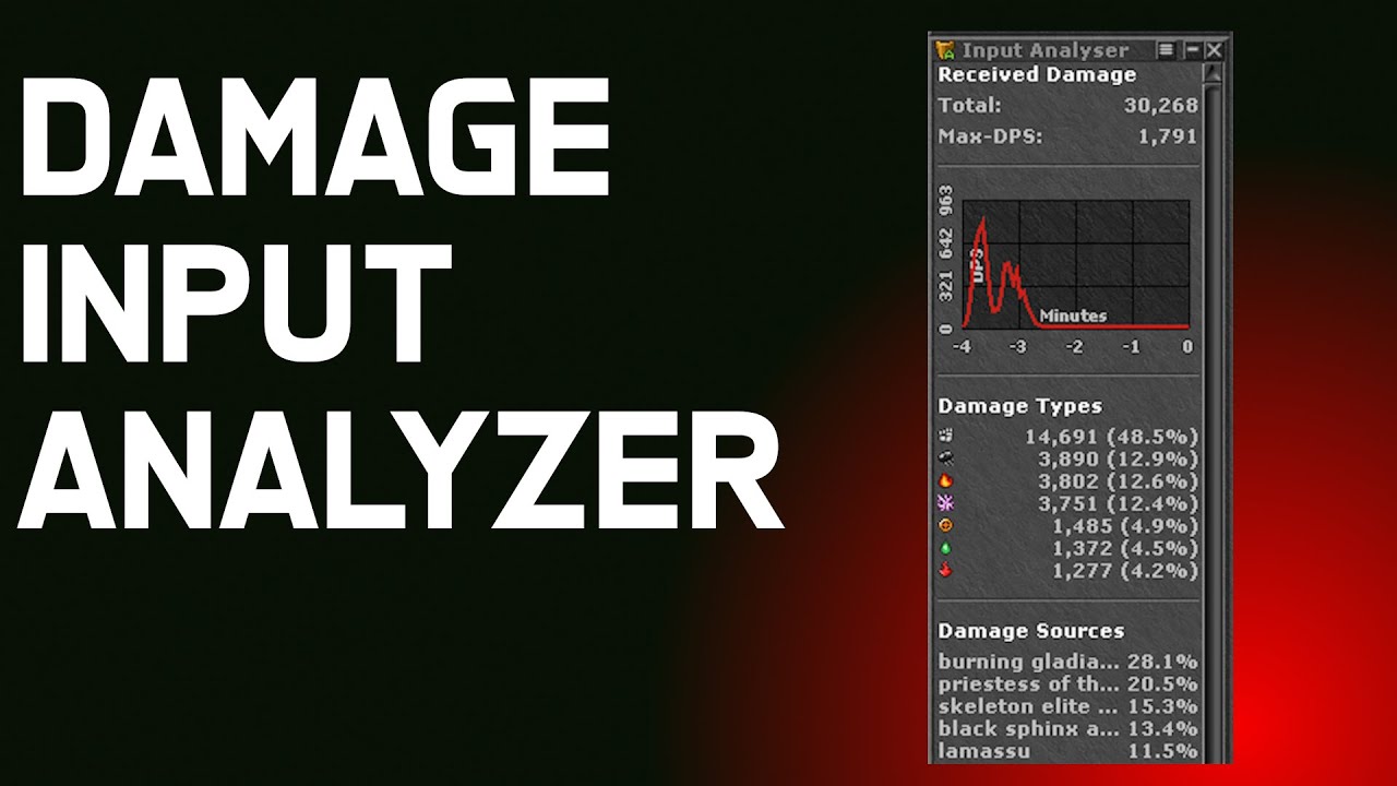 Damage Input Analyzer - Winter Update 2020 (Test Server) - YouTube