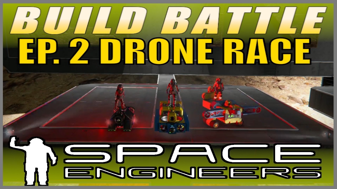 Space Engineers Build Battle Ep. 2 : Drone Race - YouTube