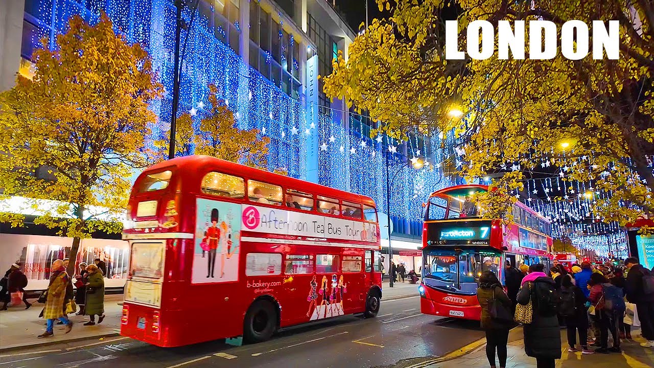 🎄2024 London Christmas Lights: Stunning Displays on Regent Street ...