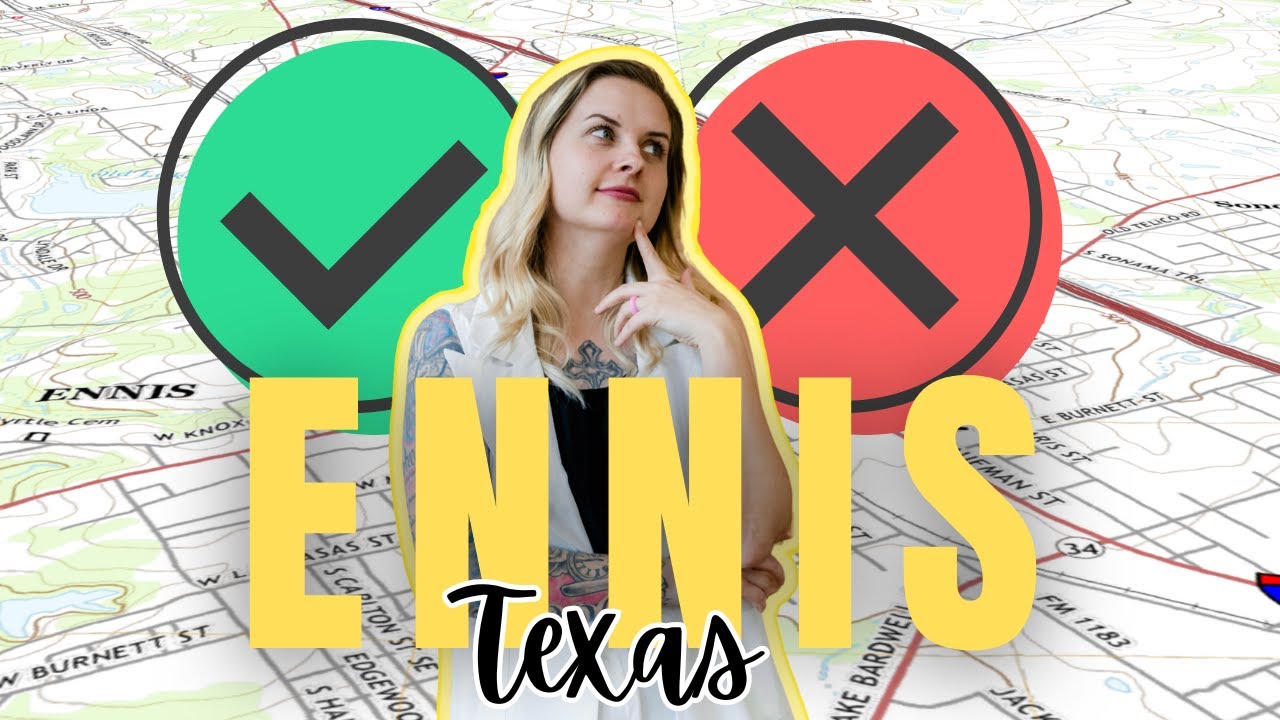 Is Ennis TX A Good Place To Live? | Moving to Ennis TX - YouTube