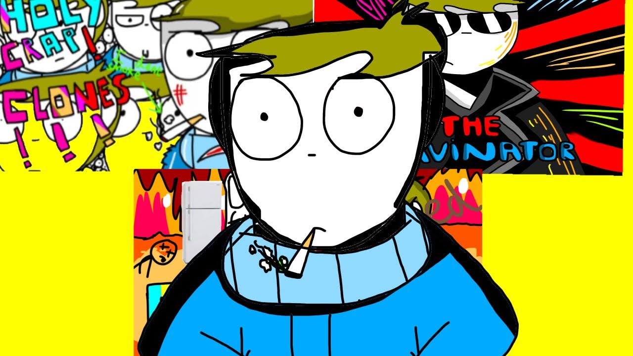 A Timelapse of every thumbnail I made for my series - YouTube