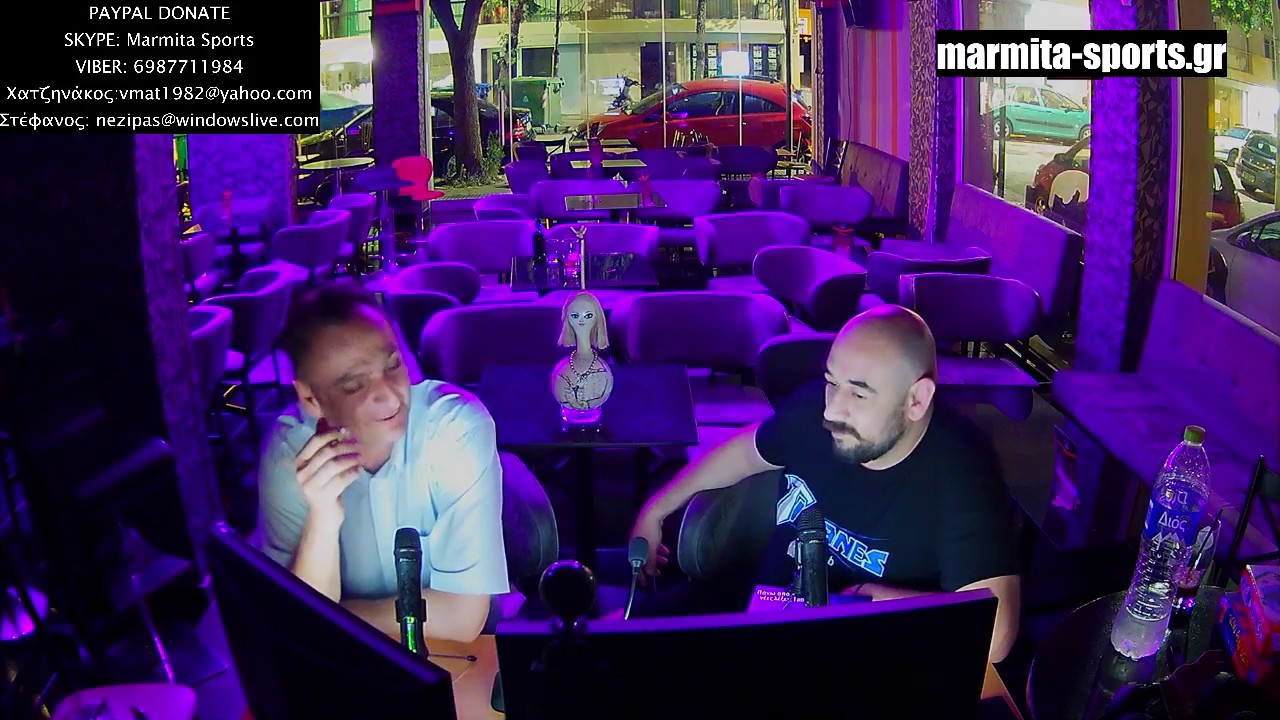 Marmita-live: Στέφανος & Φωτιάδης (01.06.2019) | Marmita-sports.gr ...