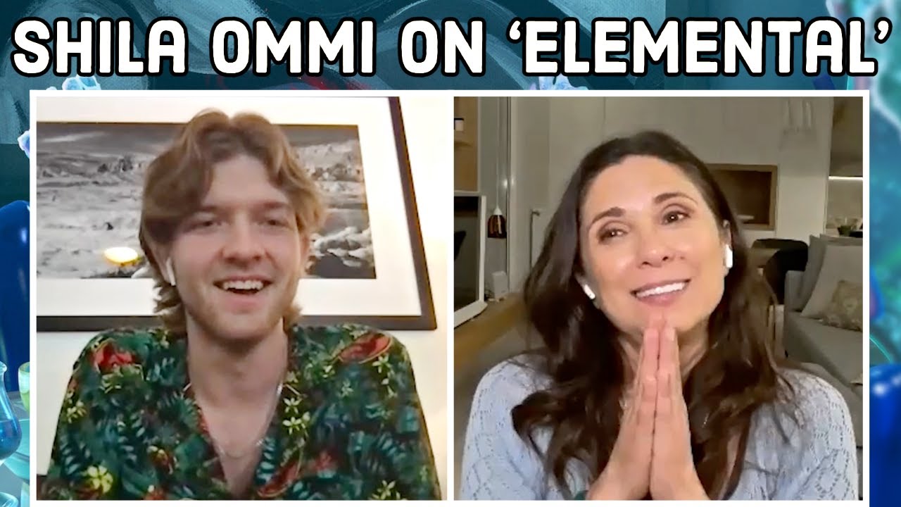 Shila Ommi on Voicing Cinder in Disney Pixar's Elemental - YouTube