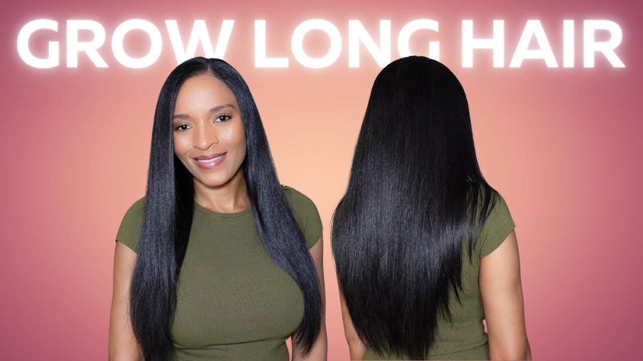 How To Grow Long Healthy Natural Hair and Retain Length!! - YouTube