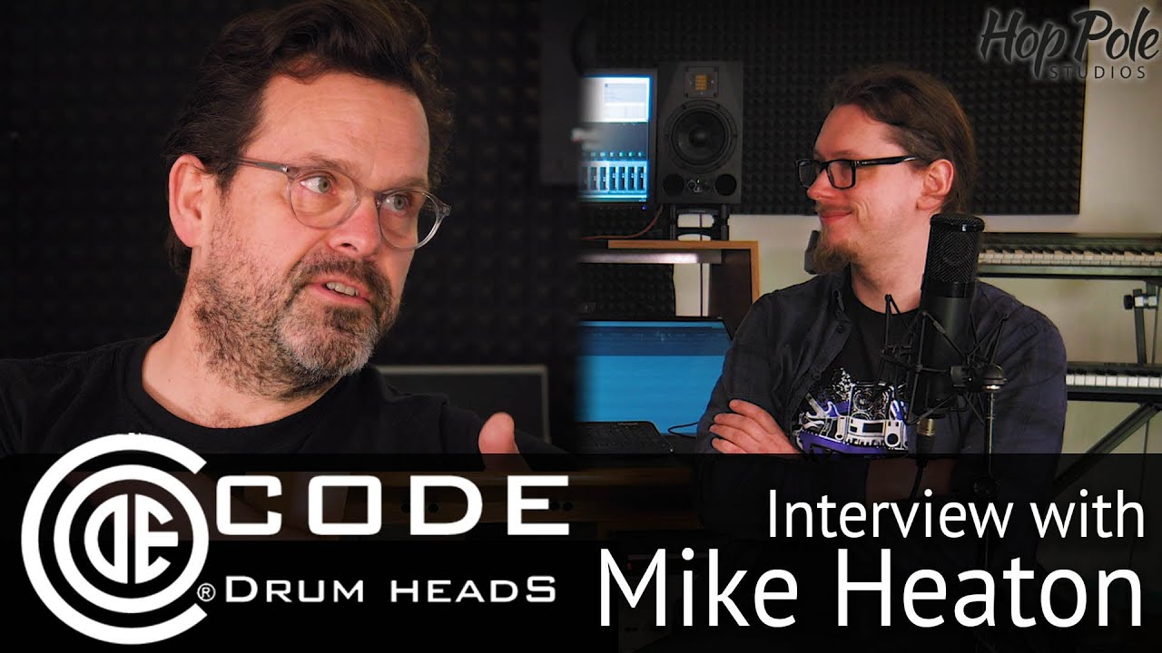 Code Drum Heads - Interview with Mike Heaton (Embrace) - YouTube