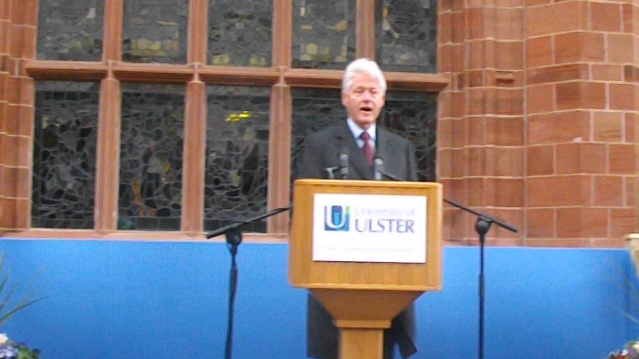 Bill Clinton Speech In Derry 2014 Part Last part - YouTube