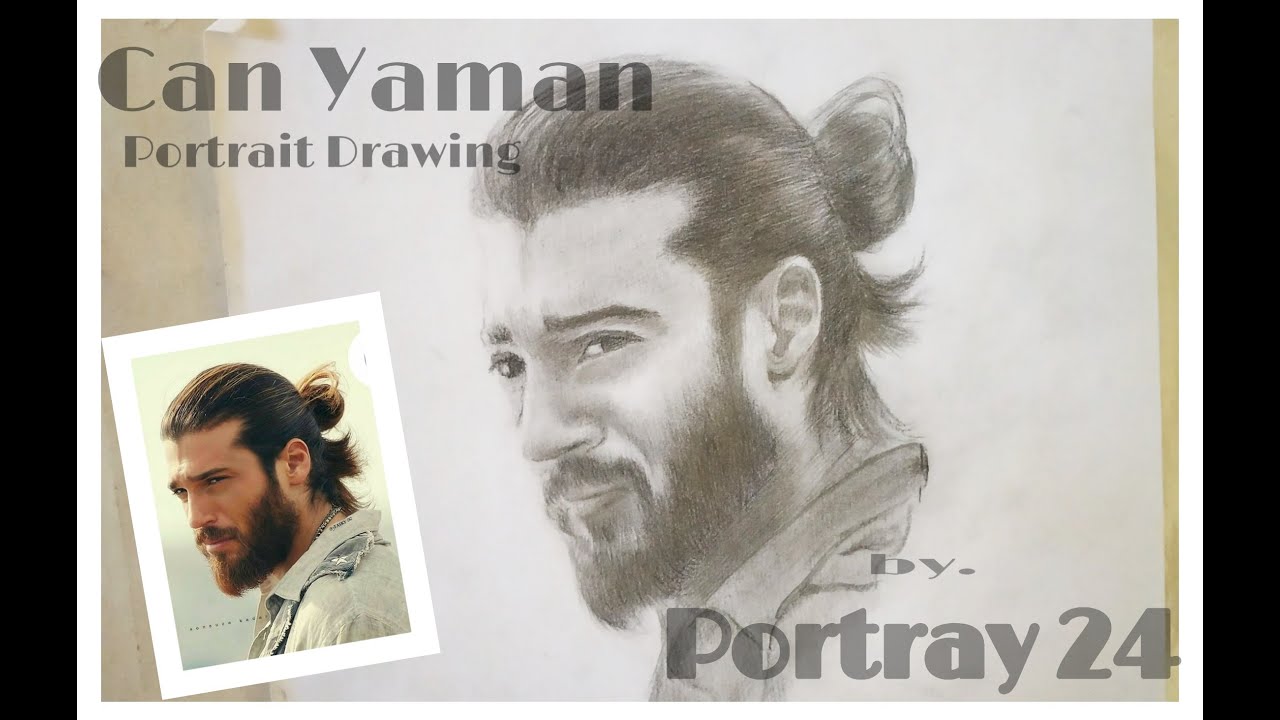 CAN YAMAN PORTRAIT BY PORTRAY24 #CanYaman - YouTube