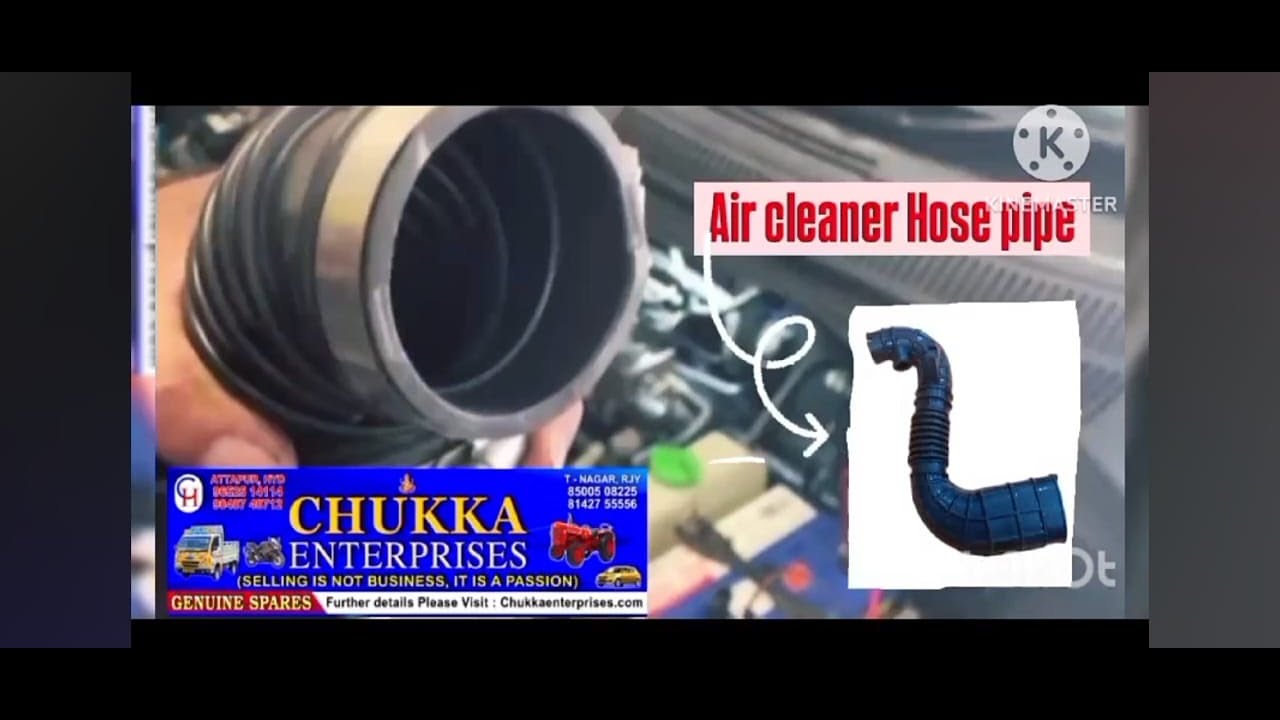 AIR CLEANER HOSE PIPE - YouTube