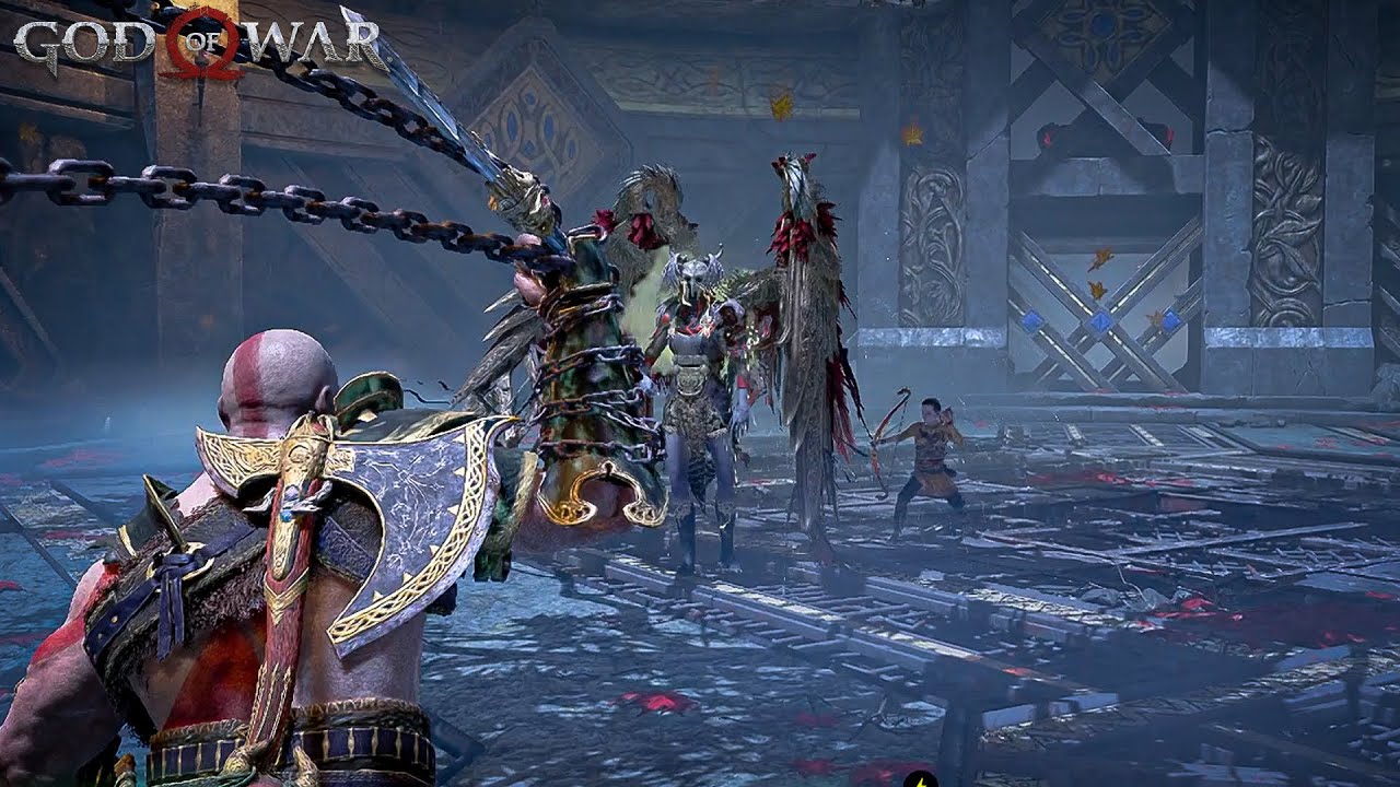 Defeating Valkyrie GEIRDRIFUL || God Of War PC Gameplay - YouTube