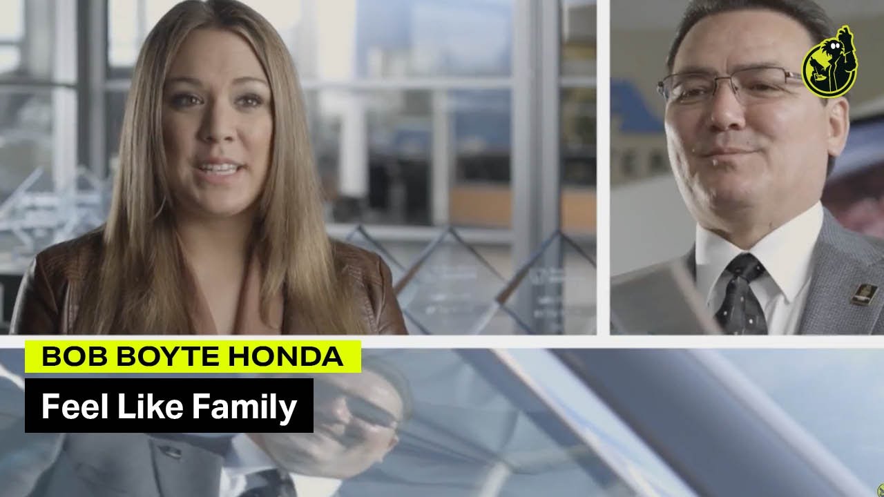 Bob Boyte Honda- Feel Like Family - YouTube