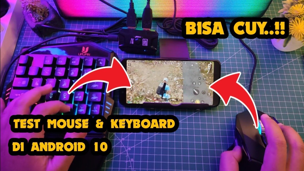 Main Game Android Pake Mouse dan Keyboard Test Android 10 Bisa Ternyata ...