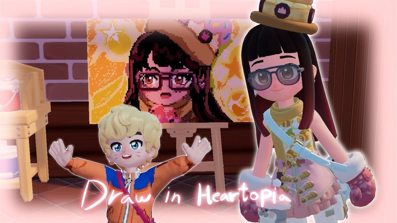 Draw with me in Heartopia #heartopia #art #illustration #speedpaint # ...
