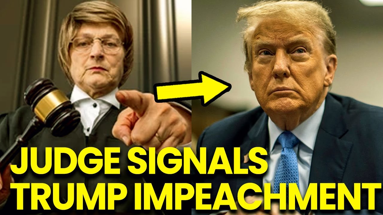 Trump PANICS as Judge SIGNALS Impeachment Court ERUPTS - YouTube