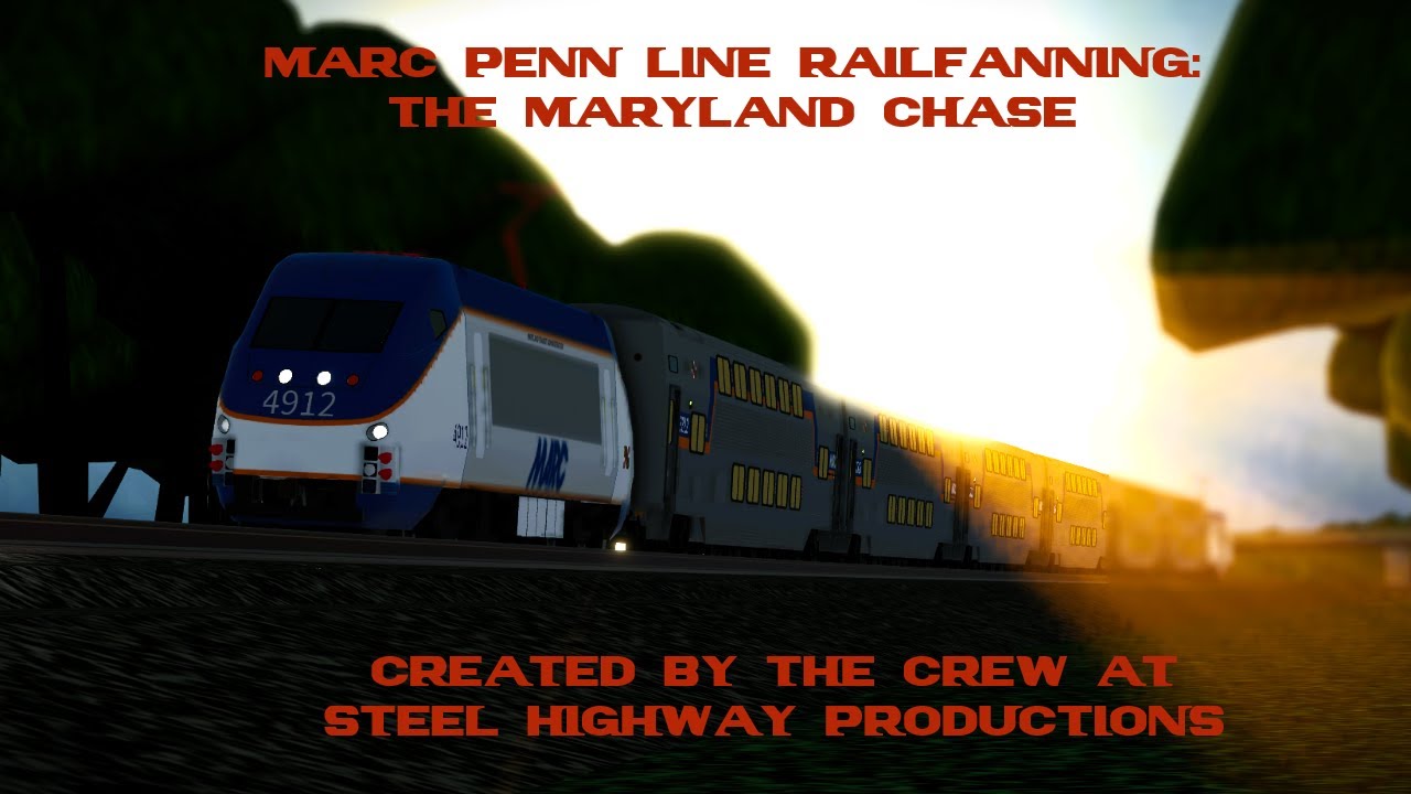 MARC Penn Line Railfanning: The Maryland Chase - YouTube