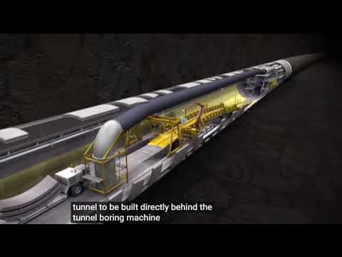 How do they build tunnels through mountains, Amazing modern tunnels ...