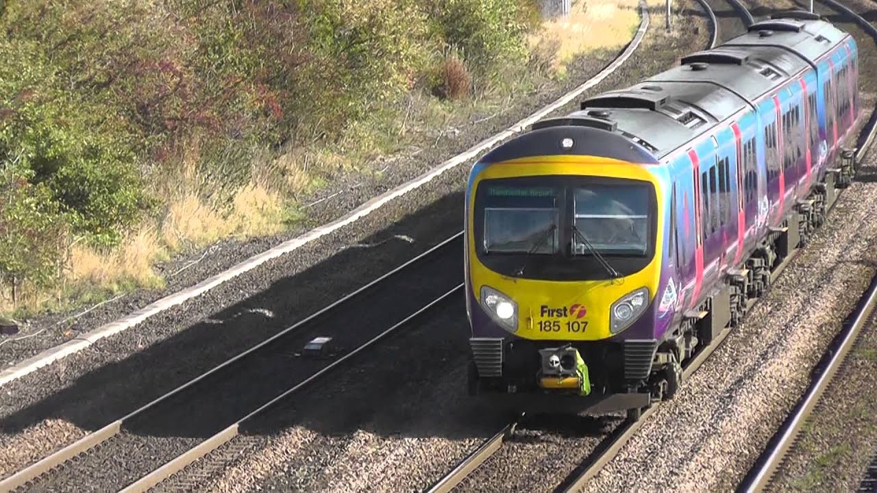 First TransPennine Express Class 185107 Passing New Barnetby - YouTube