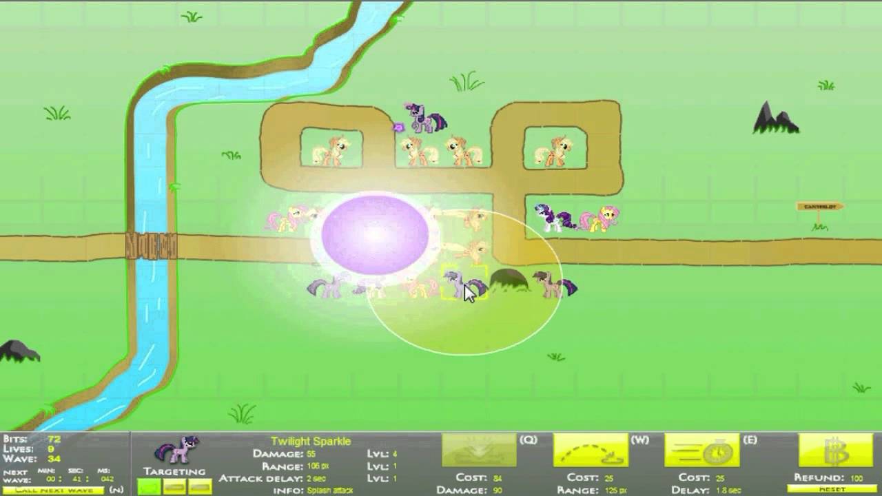 Canterlot Siege - Map 4 Advanced (Ver.1.5) - YouTube