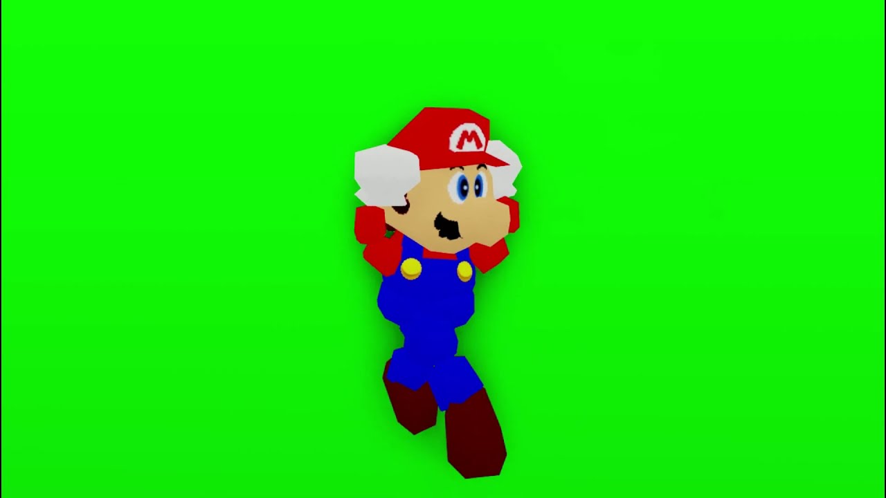 GREEN SCREEN Mario does Fortnite dances + Crab Rave + Other Memes - YouTube