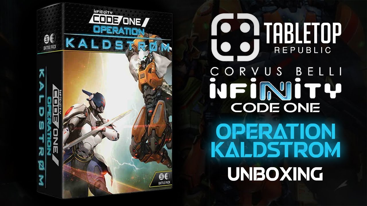 Infinity Code One Operation Kaldstrom Unboxing - YouTube