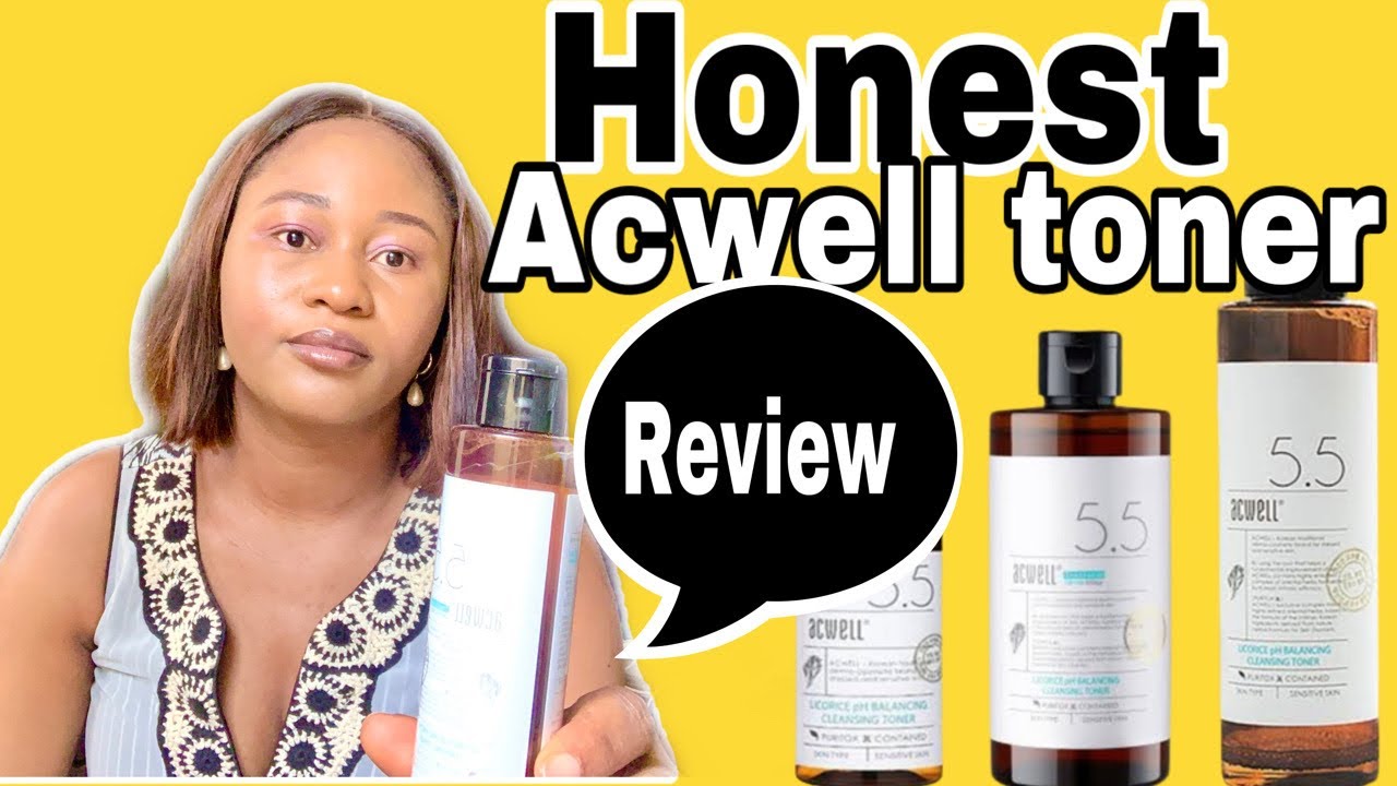 Acwell 5.5 Toner Honest Review - YouTube