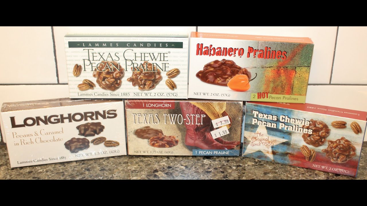 Lammes Candies: Texas Chewie Pecan Praline, Habanero Pralines ...