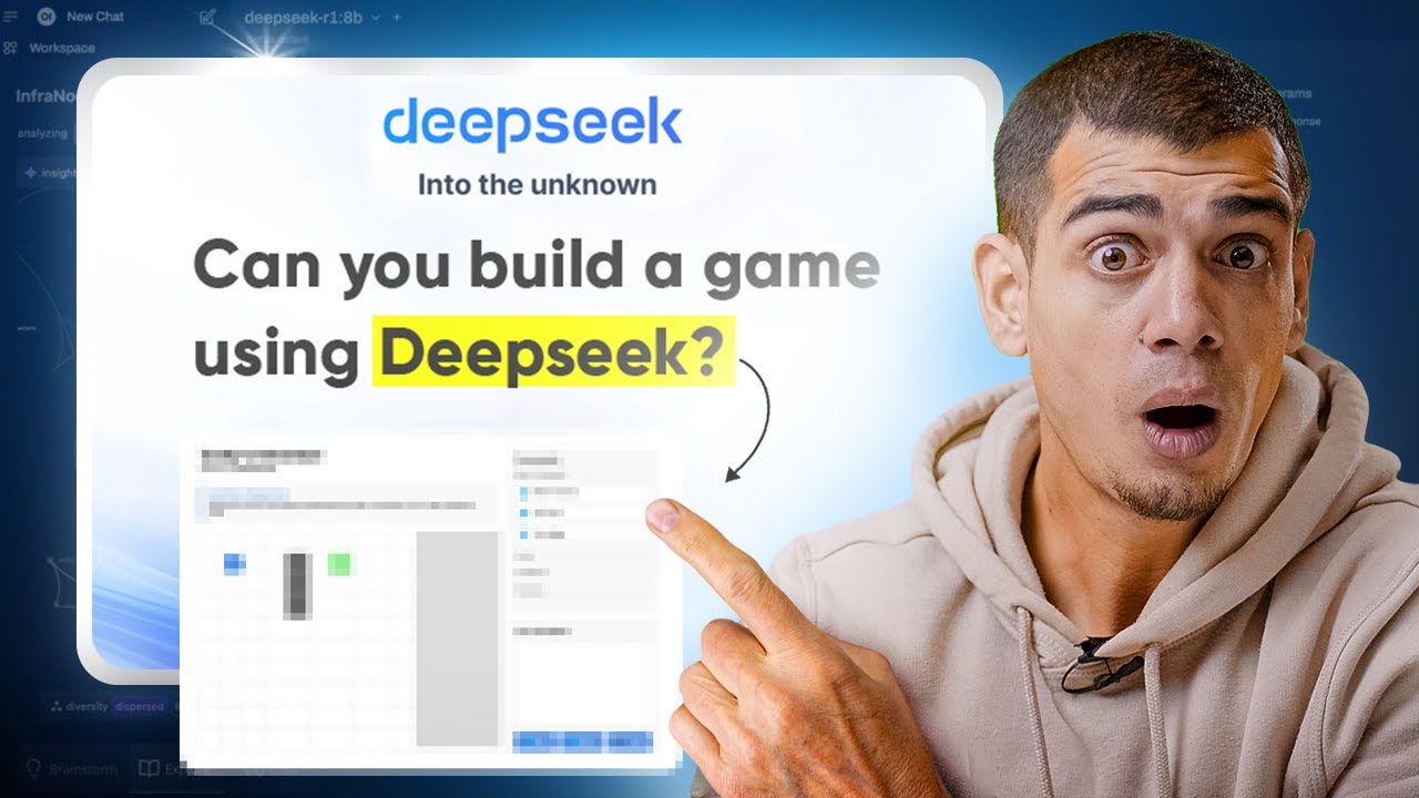 Build a GAME using Deepseek R1, here's how! - YouTube