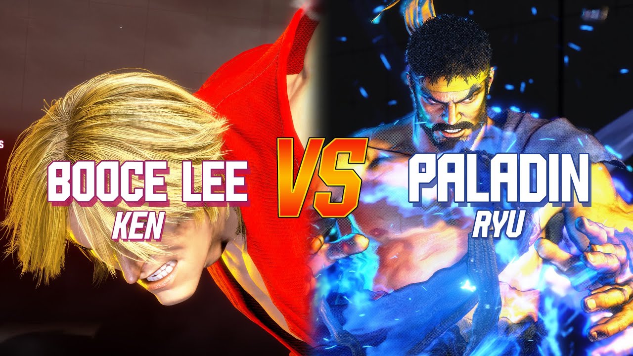 SF6 Booce Lee (Ken) VS Paladin (Ryu) Street Fighter 6 - YouTube